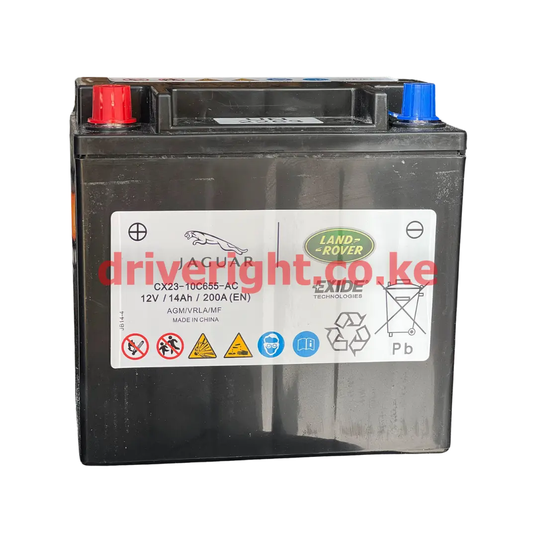 Land Rover LR4 Auxiliary Battery 12V 14Ah LR047630 | DriveRight Supplies KE