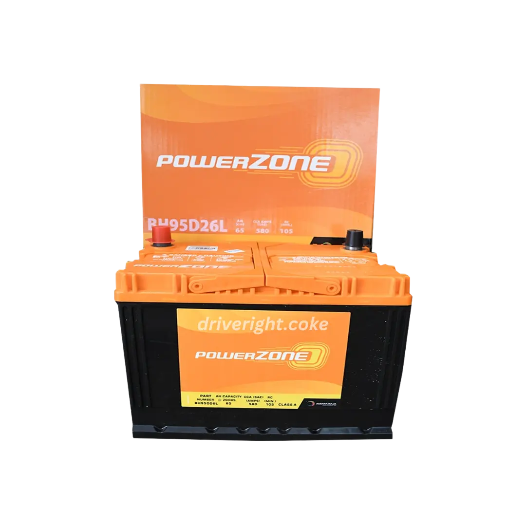 POWERZONE NS70L Battery | DriveRight Supplies KE