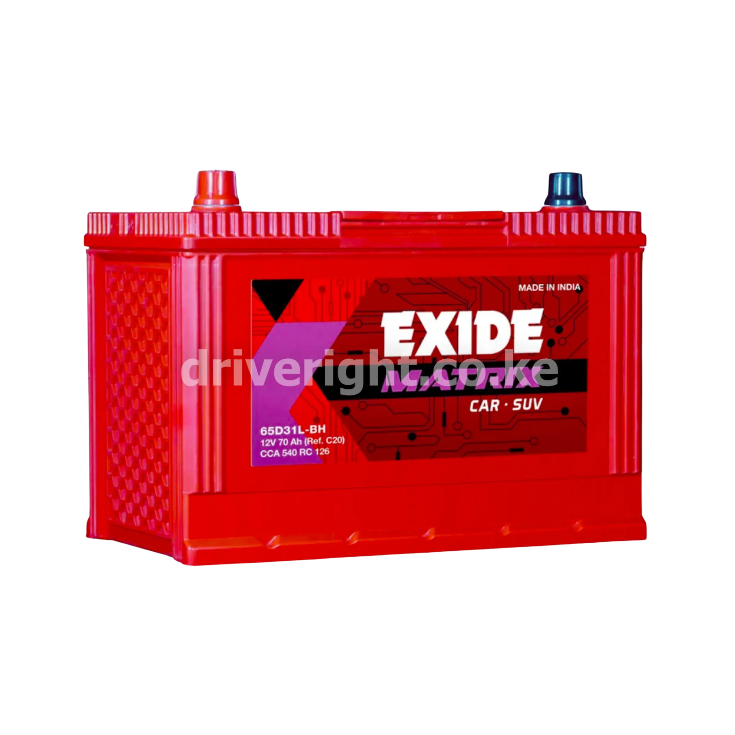 EXIDE MATRIX N70L MF Battery | DriveRight Supplies KE